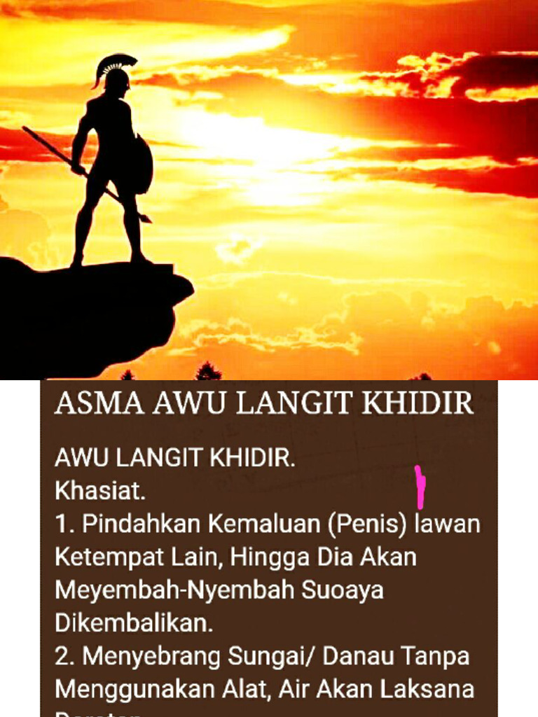 Asma Awu Langit Khidir | PDF