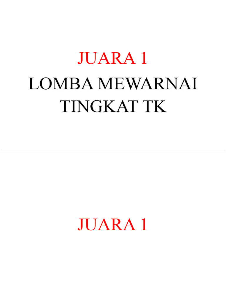 Draft Lomba KKN | PDF