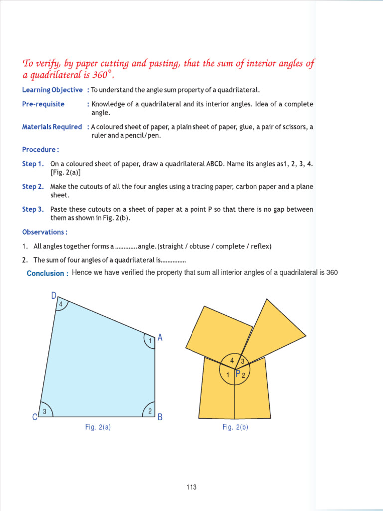 Class 7 Mathematics Project 2 | PDF