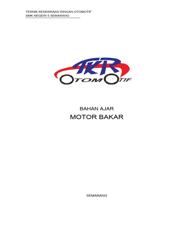 Modul Motor Bakar | PDF