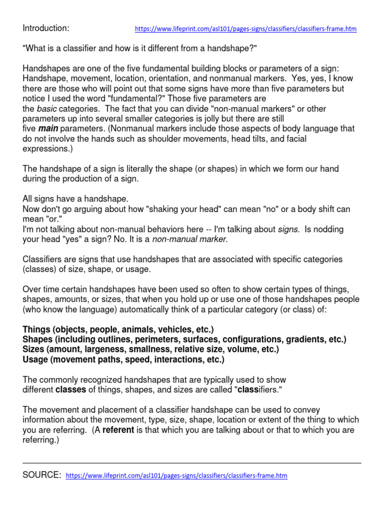 Classifiers MASTER | PDF