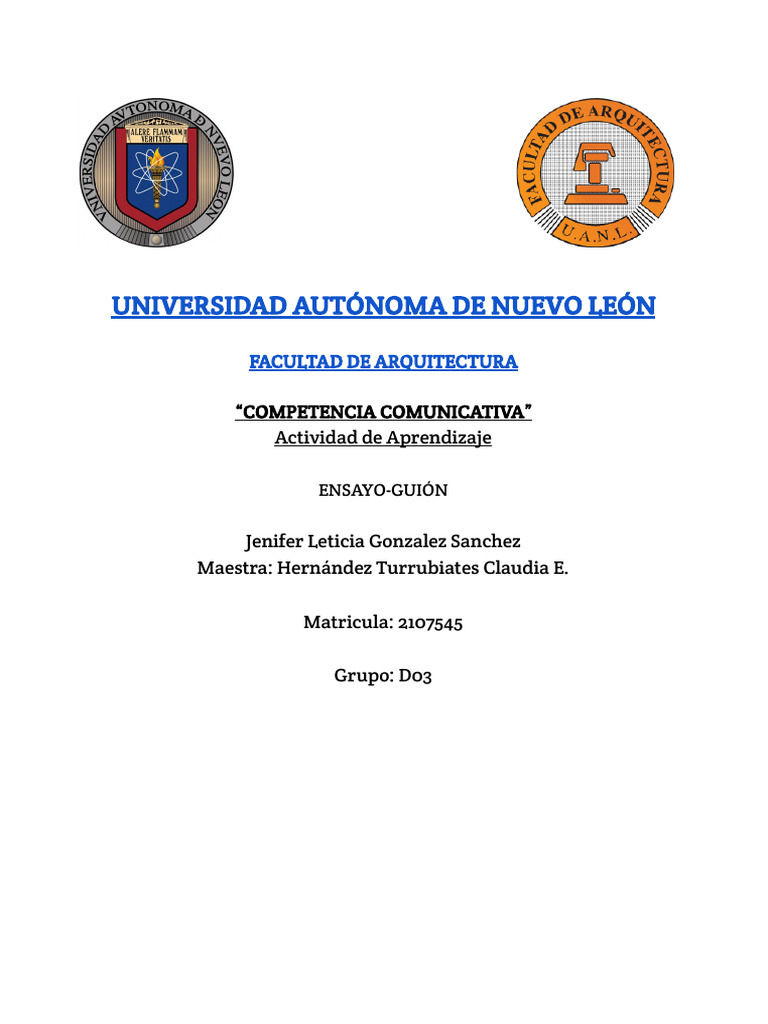 Uanl - Far - Act 5.1 | PDF | Relaciones personales, crianza y desarrollo personal