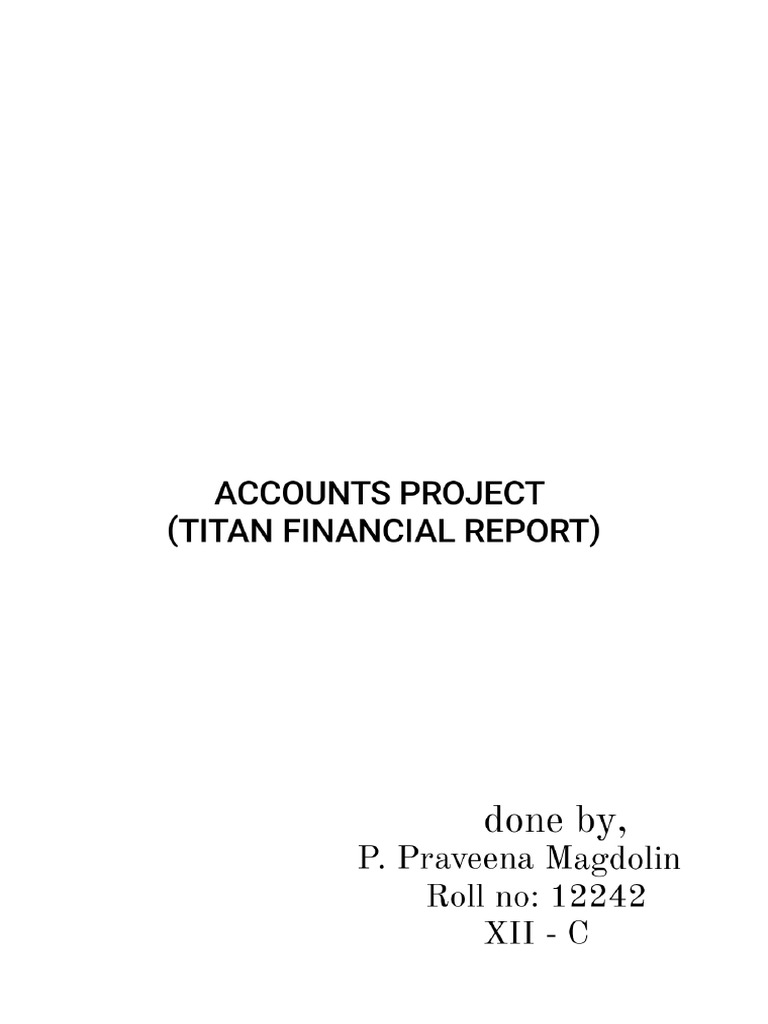 Acc Project | PDF