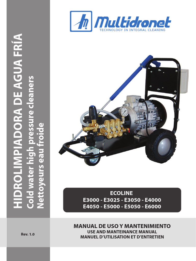 Manual Ecoline e | PDF | Bomba | Agua