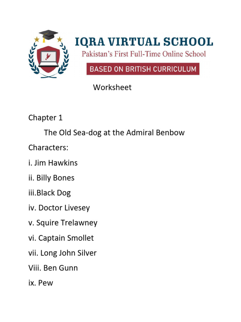 Chapter 1 Treasure Island | Download Free PDF | Treasure Island