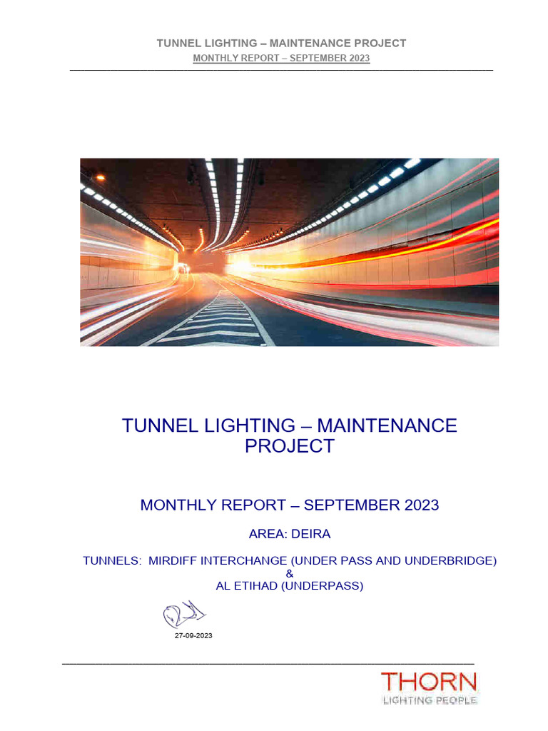 Final Maintenance Report - Deira September 2023 | PDF | Programmable Logic Controller | User ...