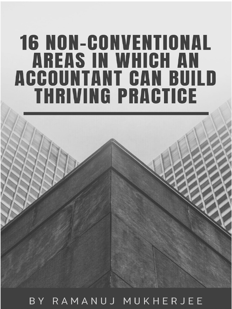 16non Conventional Areas in Whichan Accountant Can Build A Thriving ...