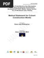 Method Statement For Stone Pitching | PDF