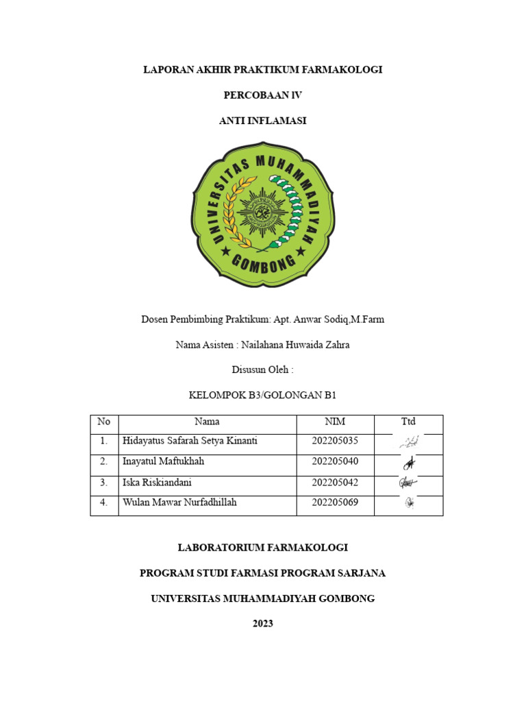 Uji Anti-Inflamasi dengan Rimexolone | PDF | Kesehatan Holistik