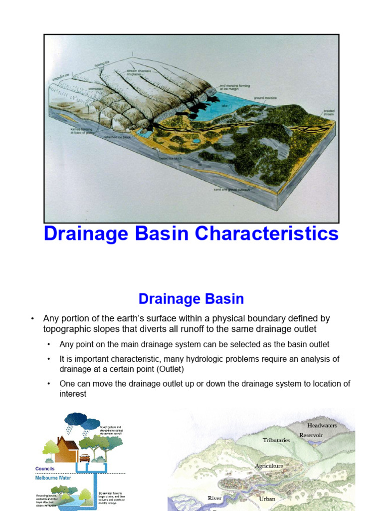 Lecture Series 4 - Basin Characteristics | PDF | Drainage Basin | Stream
