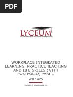 BBA WIL Logbook Human Resource Management | PDF | Learning | Employment