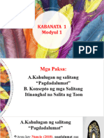 Dalumat Module 1 PDF | PDF