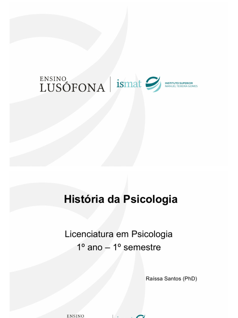 AULA2 | PDF | Psicologia | Science