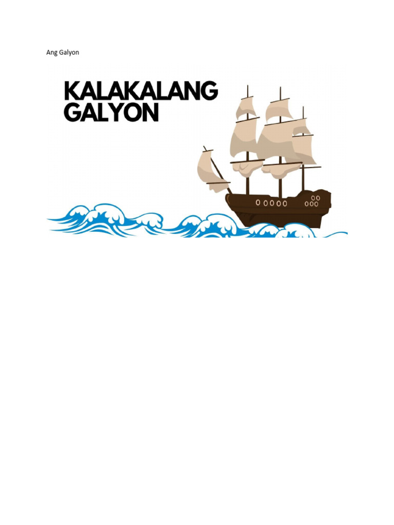 Ang Galyon | PDF