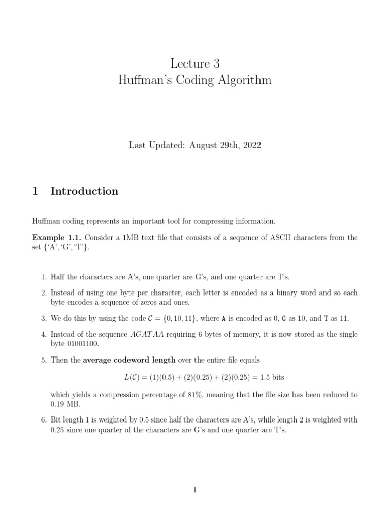 Huffman Pdf Byte Mathematics