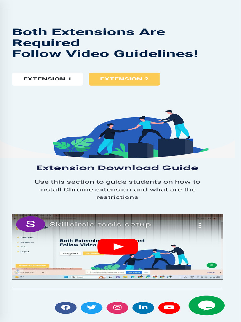 Extensions - SkillCircle | PDF