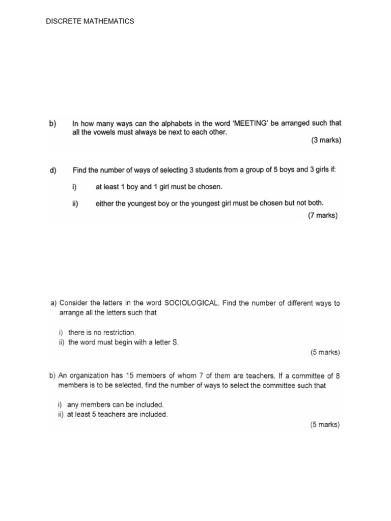 Chapter 2 MAT210 PAST YEAR | PDF | Mathematics | Mathematical Concepts