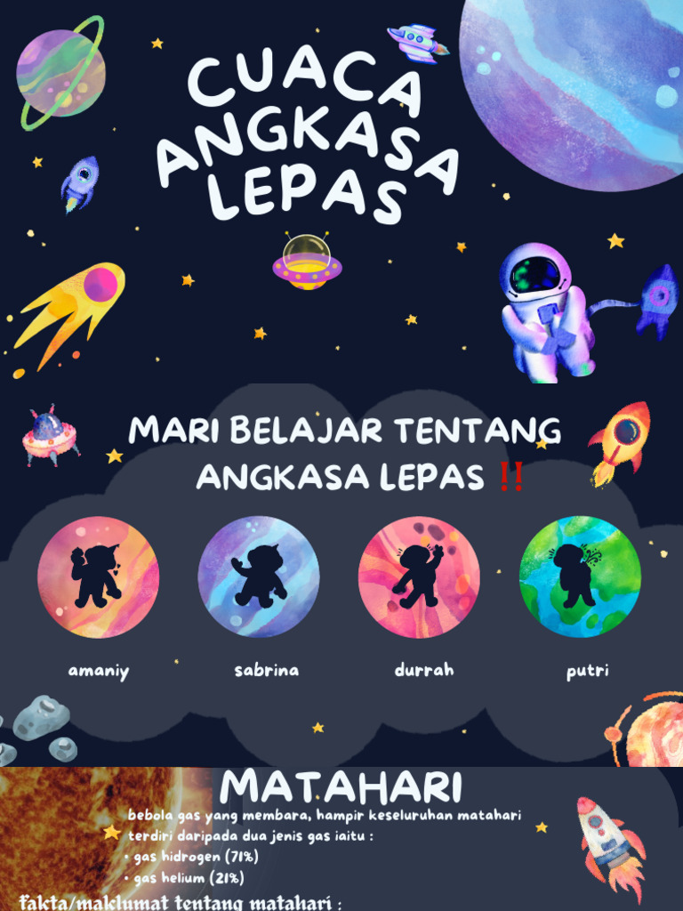 SAINS T3 BAB 9 CUACA ANGKASA LEPAS (Struktur Dan Fenomena Di Matahari ...