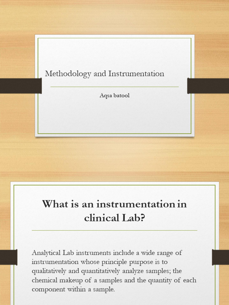 Methodology and Instrumentation | PDF | Immunoassay | Elisa