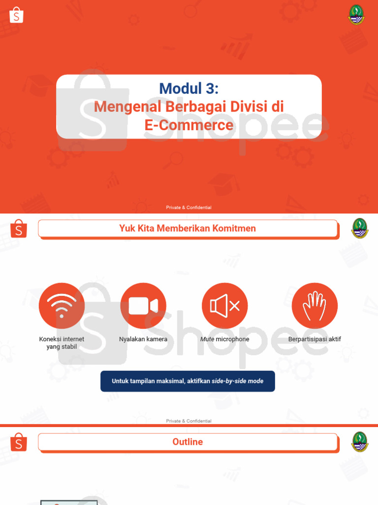 Modul 3 - Mengenal Berbagai Divisi Di E-Commerce | PDF