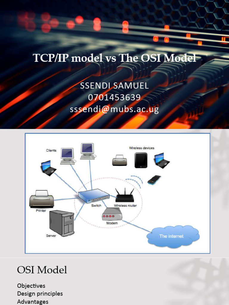 Network Reference Model - ENAM | PDF | Internet Protocol Suite | Osi Model