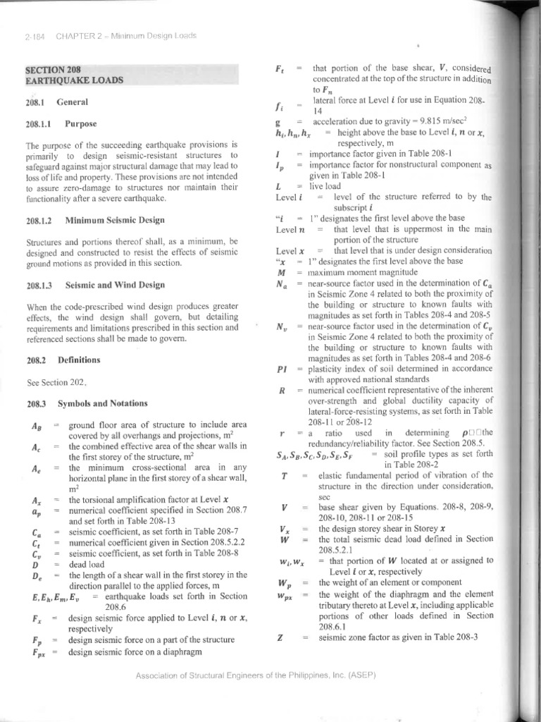 NSCP 2015 Earthquake Engineering Reference CE 32 | Download Free PDF ...