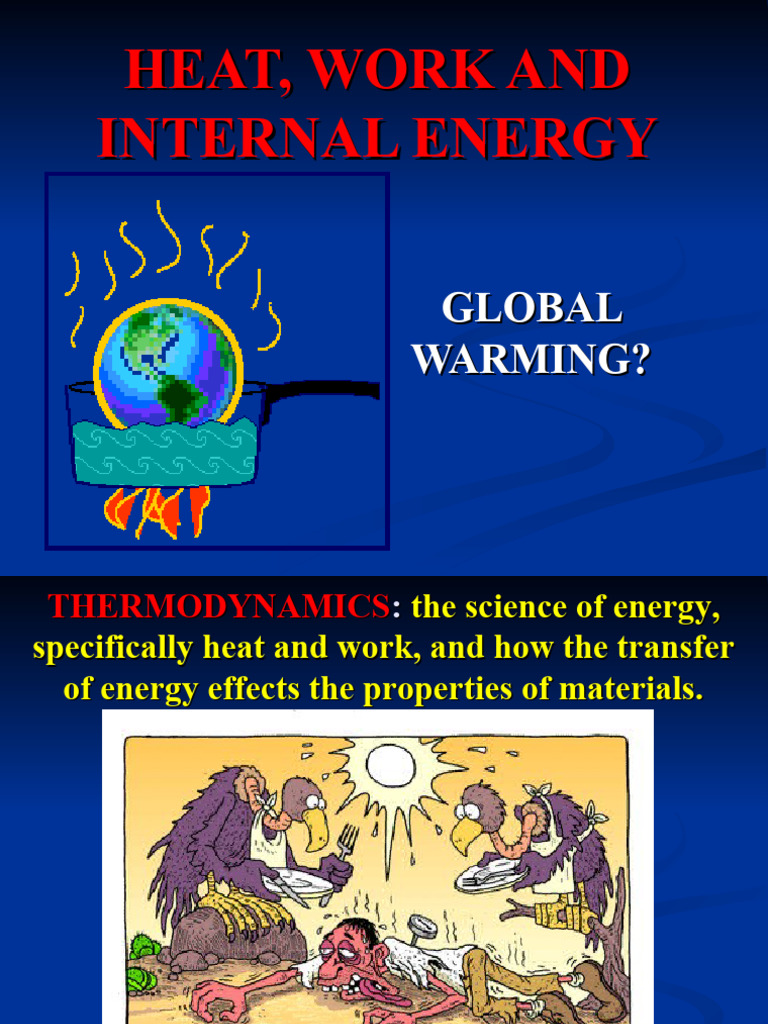 Heat Work and Internal Energy | PDF | Heat | Temperature