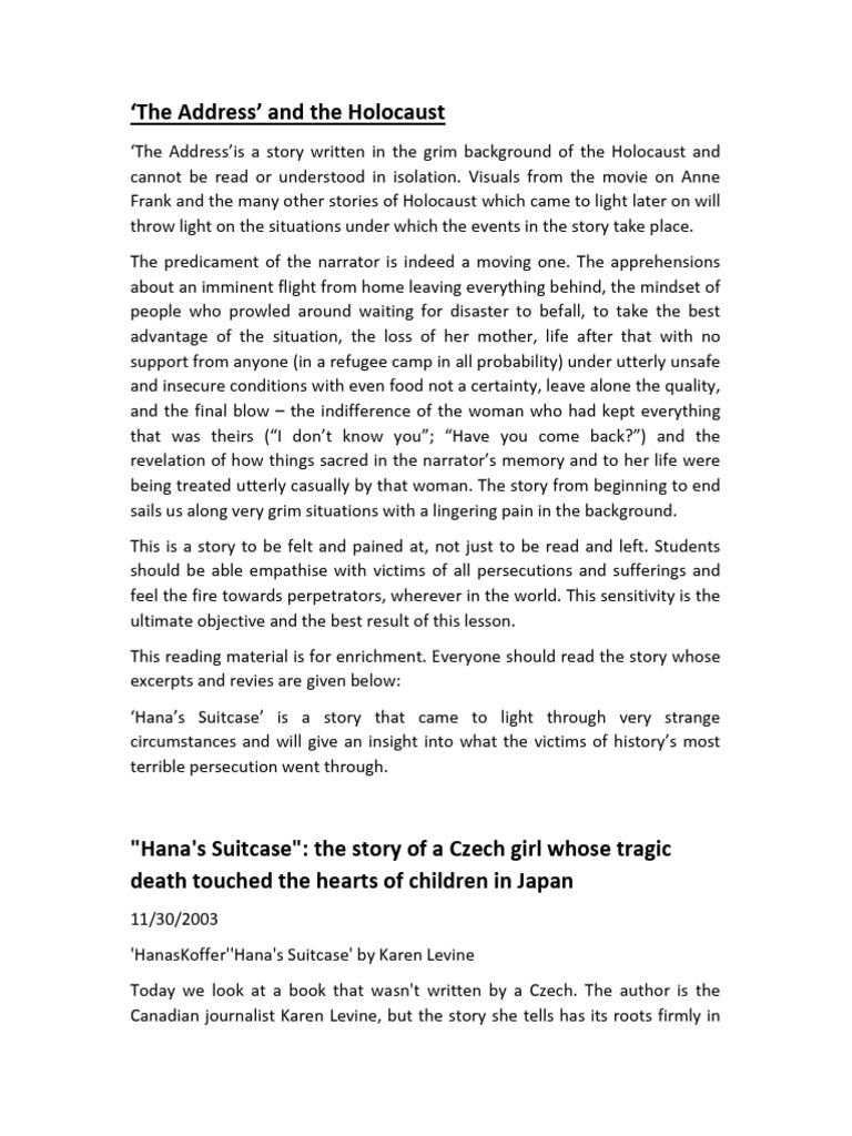 Additional Reading Material | PDF | The Holocaust