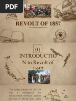 Revolt of 1857 Project | PDF | Indian Rebellion Of 1857 | British Raj