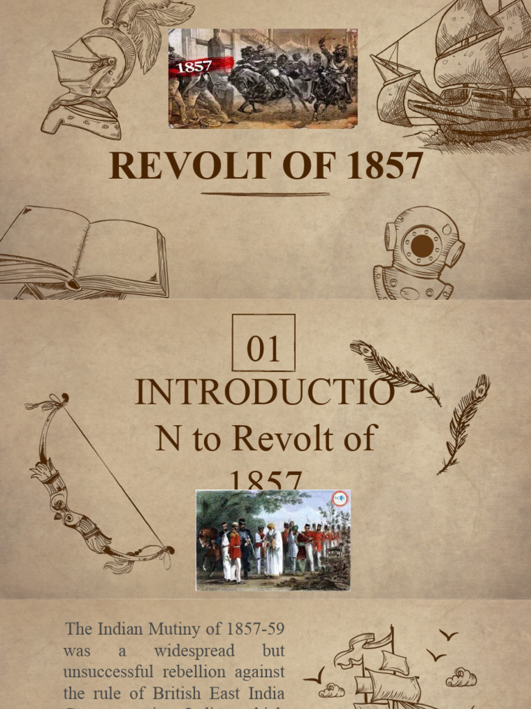 Revolt of 1857 | PDF | Indian Rebellion Of 1857 | British Raj