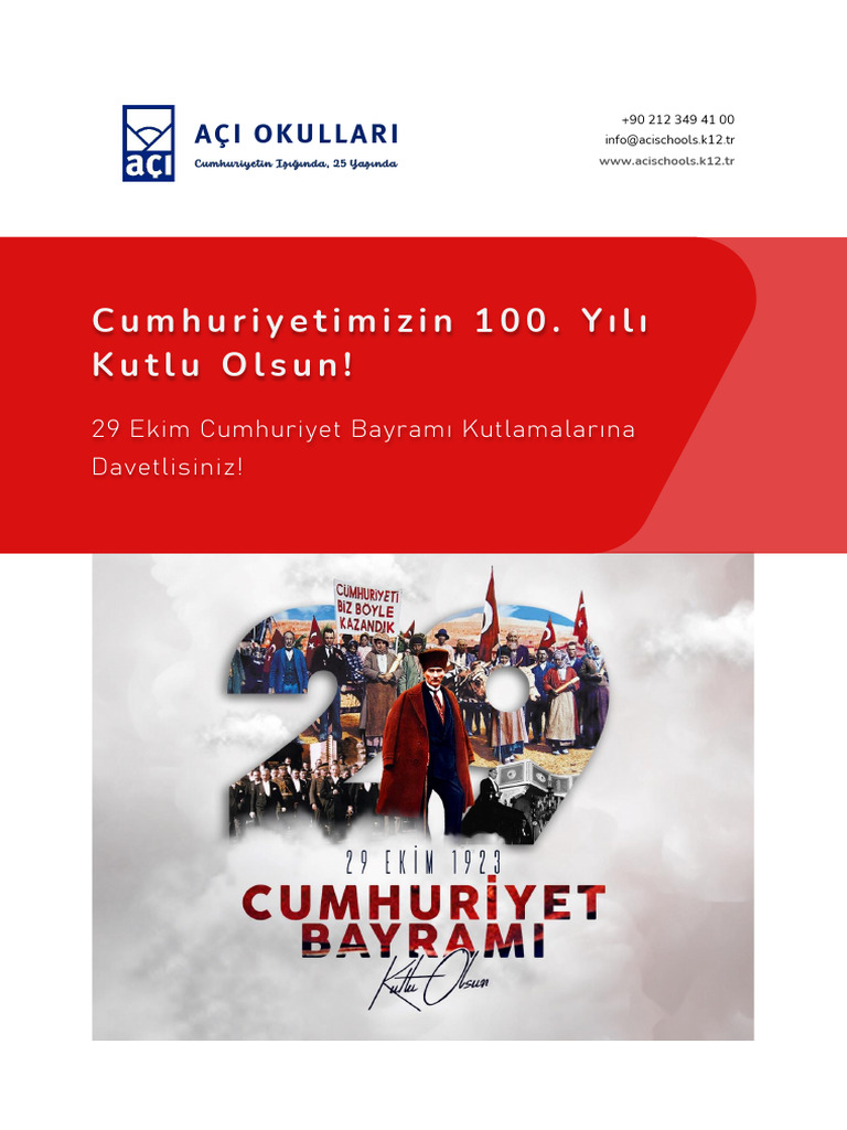 29ekim 2023 - Ortaokul Ve Lise Program Akışı | PDF