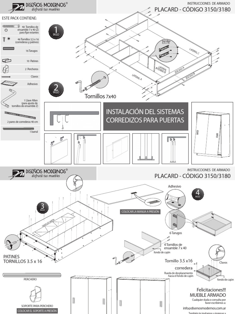 3120 3150 3180 Placard Nuevo | PDF