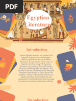 Overview of Ancient Egyptian Literature | PDF | Egypt | Ancient Egypt