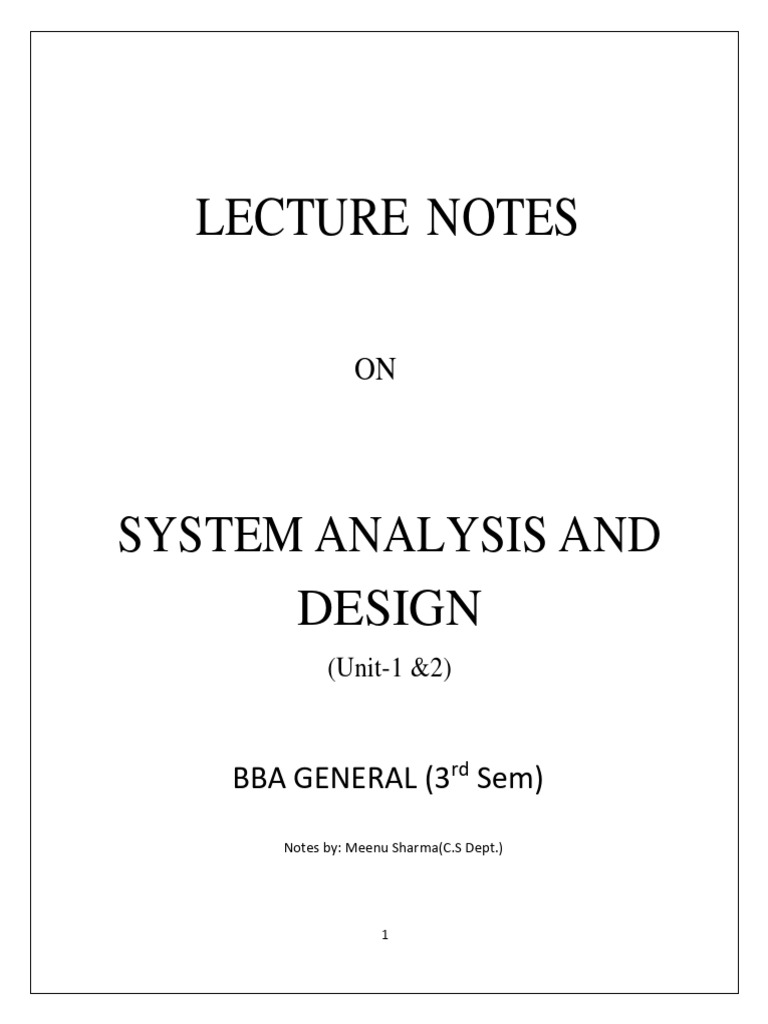 Sad - 1,2 | PDF | Software Development Process | System