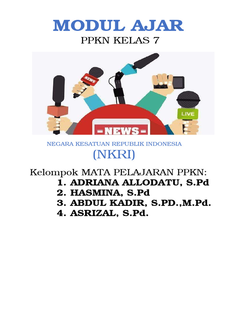 Modul Ajar PKN Kelompok 4 | PDF | Karier & Perkembangan
