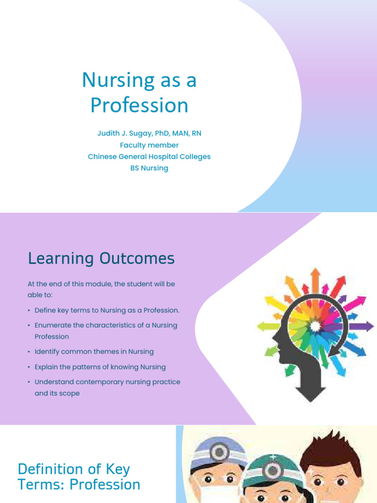 Nursing As A Profession M2Canvas | PDF | Nursing | Health Care