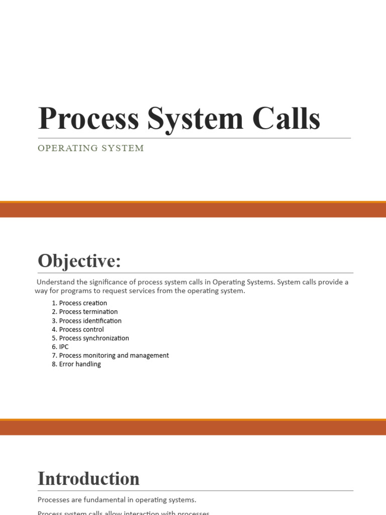 Bushramemon - 2075 - 4326 - 1 - Lecture - Process System Calls | PDF ... Bushramemon - 2075 - 4326 - 1 - Lecture - Process System Calls | PDF ...