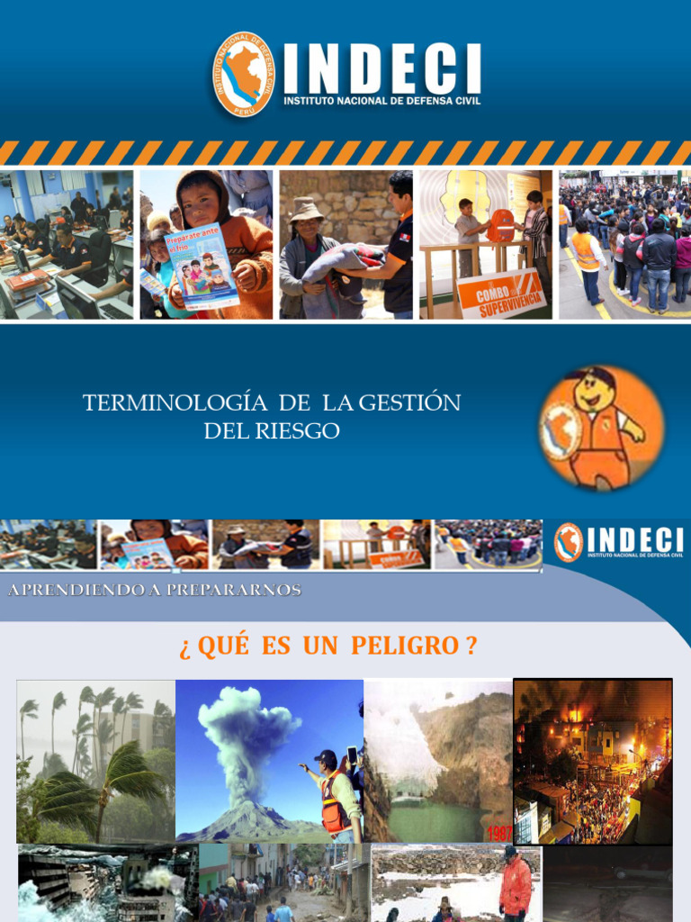 03 Ap3 - Terminología en GRD | PDF | Riesgo | Tipos de erupciones volcánicas