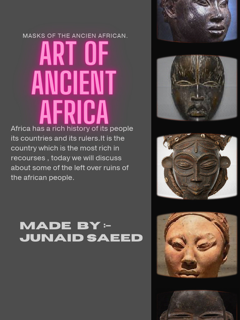 Ancient African Masks and Artistry | PDF | Social Science | History