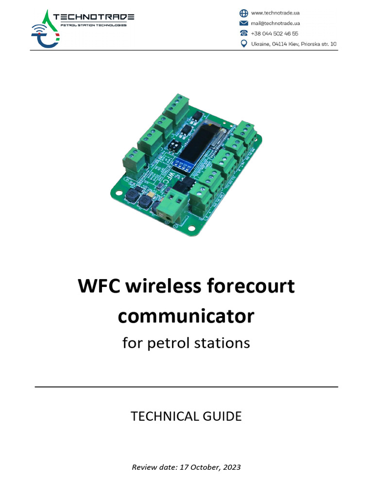 WFC Wireless Forecourt Communicator Technical Guide | PDF | Wi Fi | Ip ...