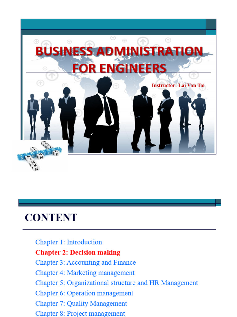 Slide CH 2 - Decision Making | PDF | Mathematical Model | Quantitative Research