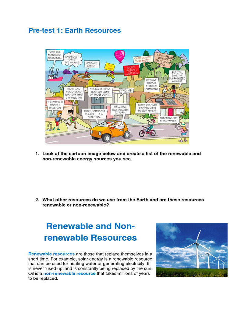 Renewable vs Non-Renewable Energy | PDF | Renewable Energy | Power Station
