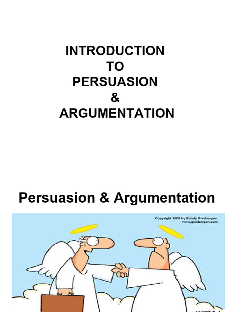 Persuasion Argumentation Gwe Pdf English Language Argument