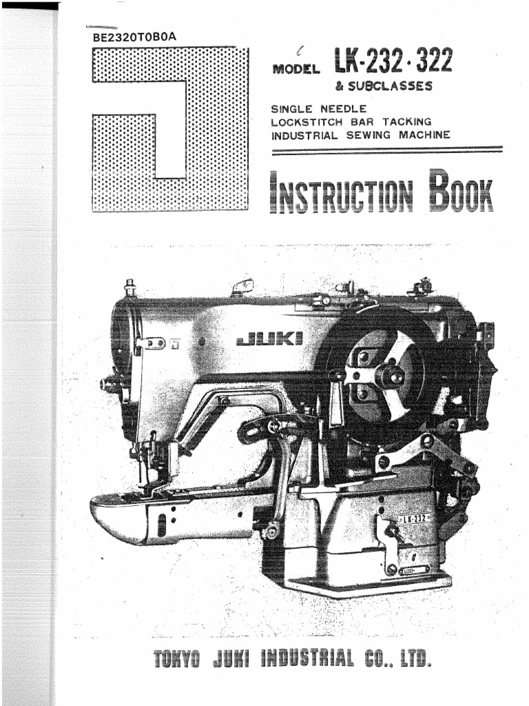 LK 232+&+LK322+Instruction+Manual+ (BE2320T0B0A) | PDF
