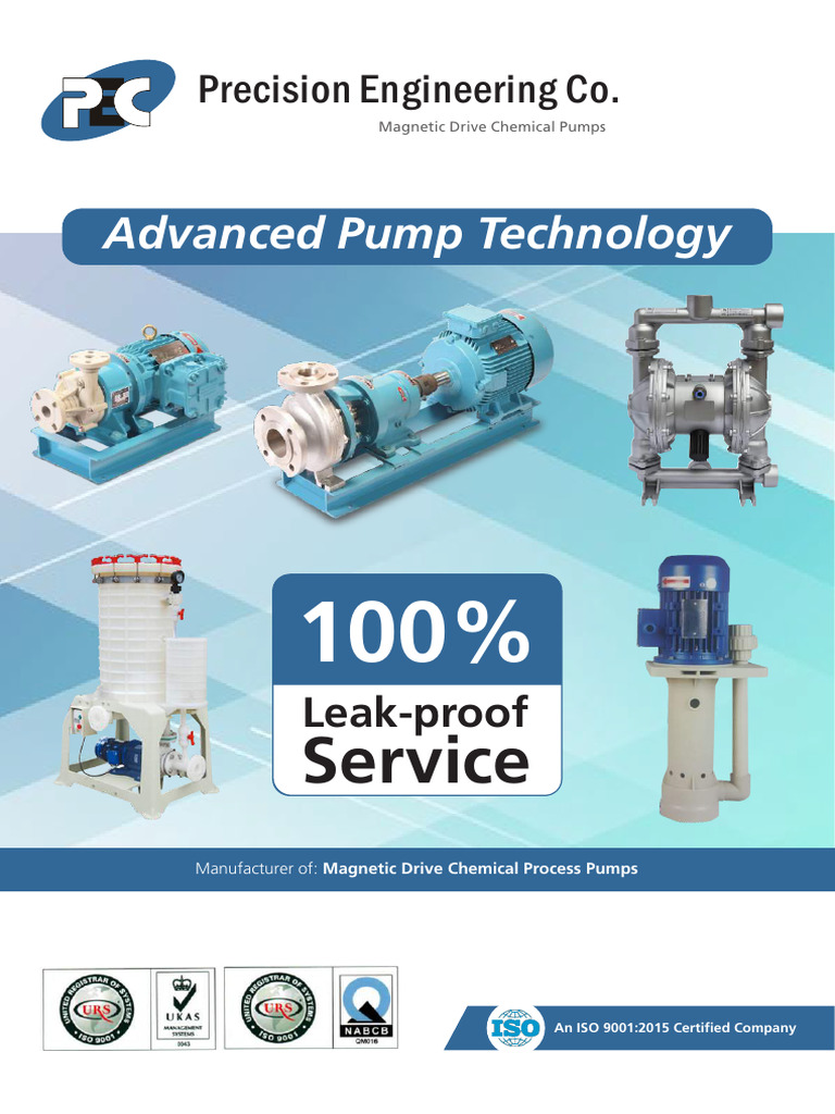 Precision Catalogue | PDF | Pump | Electric Motor
