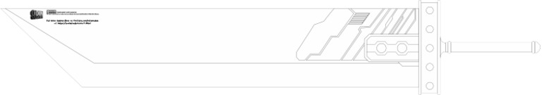 Odin Makes Buster Sword Pattern | PDF