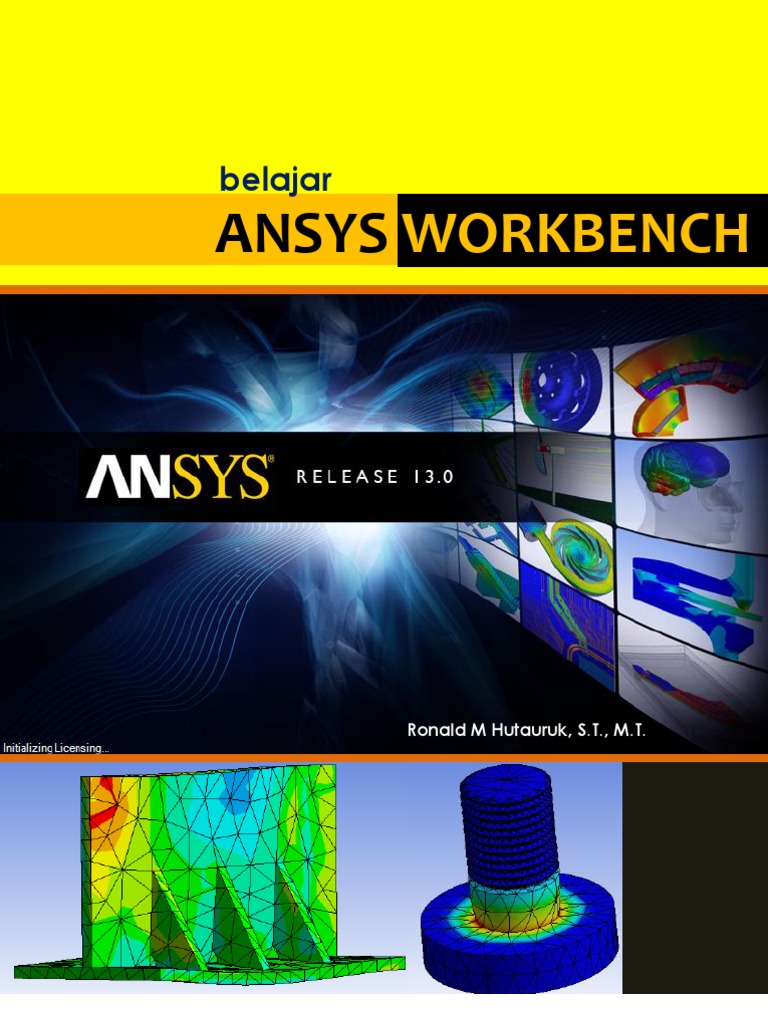Ansys Workbench Tutorials Cover | PDF