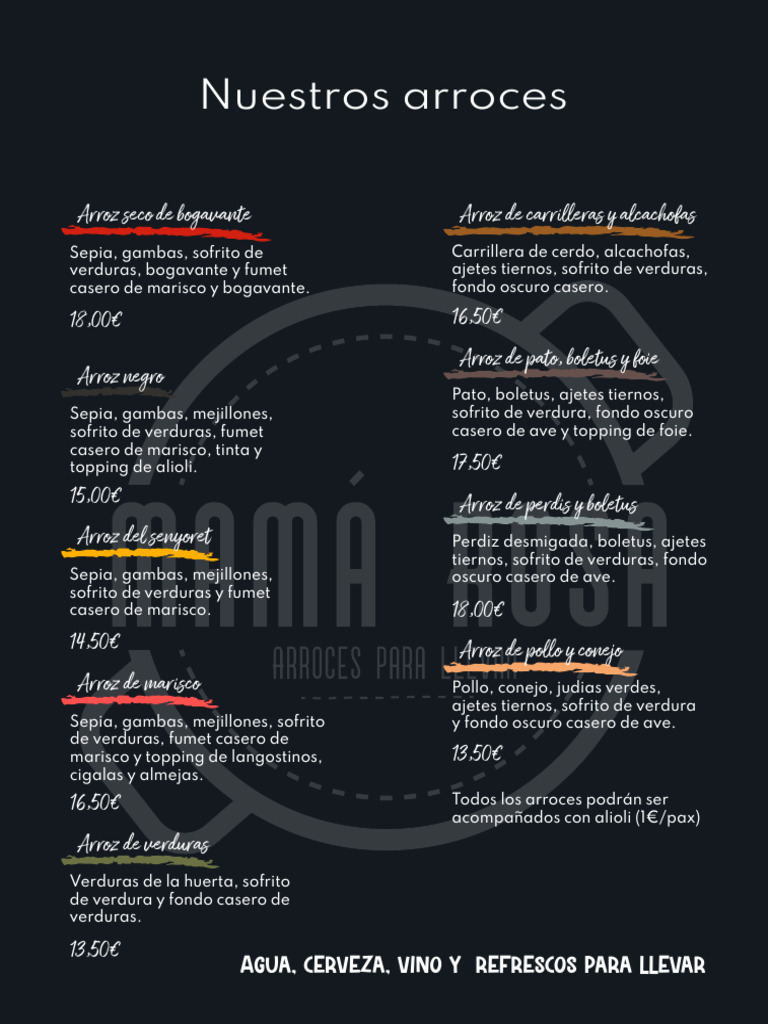 Variedad de Arroces Gourmet | PDF