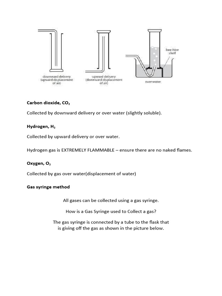 Gas Collection Methods Overview | PDF
