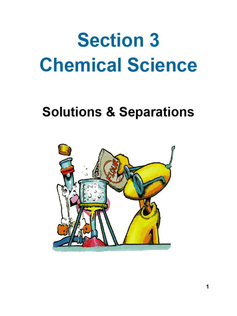 Section 3636300077686989373 | PDF | Mixture | Solubility